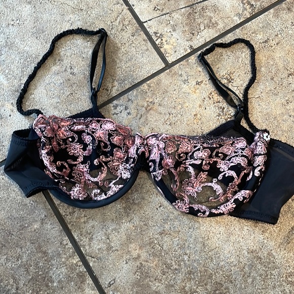 Dior | Intimates & Sleepwear | Christian Dior Vintage Sheer Bra Made In ...